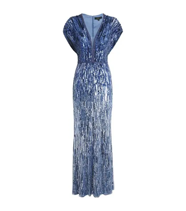 Jenny Packham Sequinned Dusk Gown