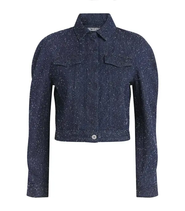 Jacquemus Embroidered Denim Jacket