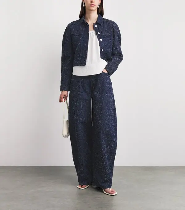 Jacquemus Embroidered Denim Jacket