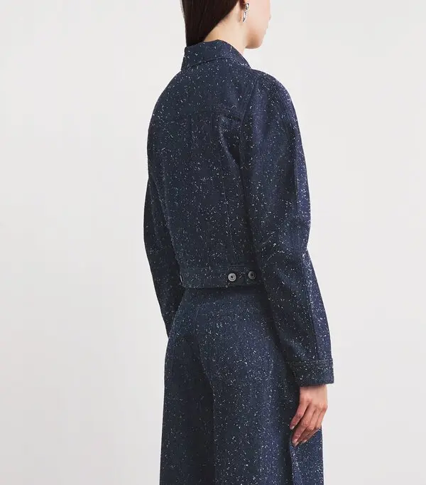 Jacquemus Embroidered Denim Jacket