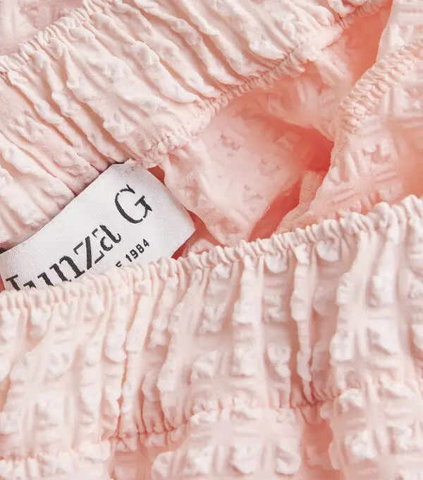 Hunza G Seersucker Resort Shorts - Pink