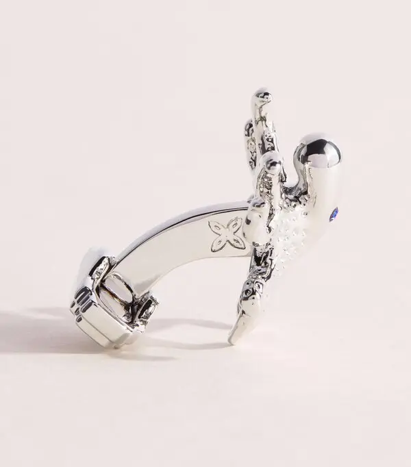 Tateossian Thompson Palladium-plated Octopus Cufflinks