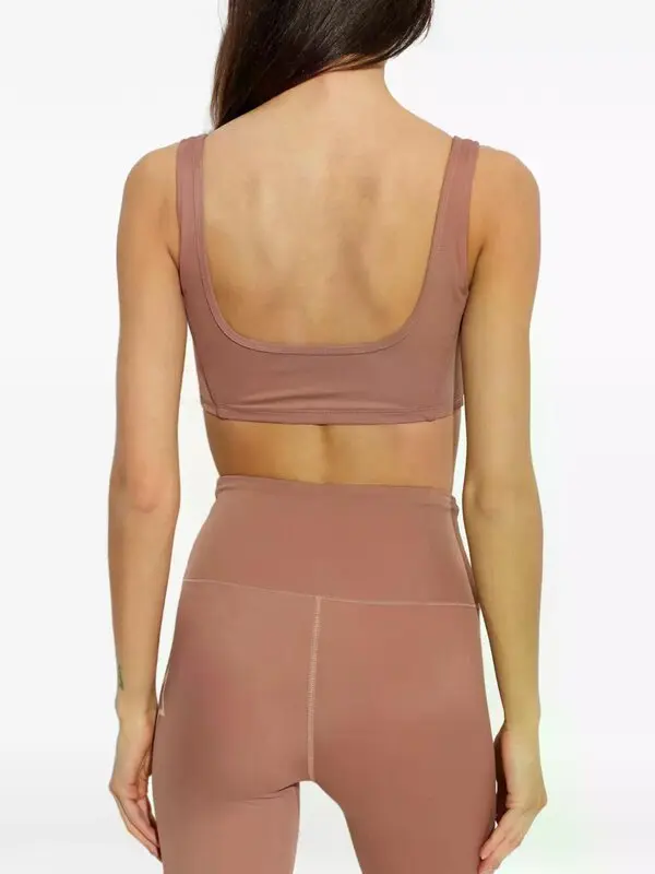 Perfect Moment Star-motif Panelled Sports Bra - Pink