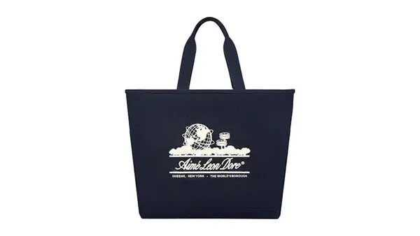 Aimé Leon Dore Large Unisphere Tote Bag - Sky Blue Captain Navy