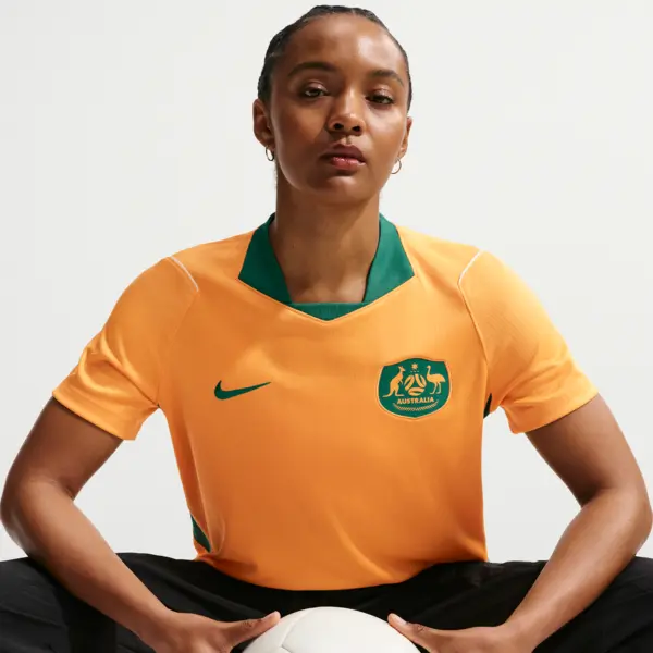 Nike Australia 2026 Stadium Home Soccer Jersey - Brown