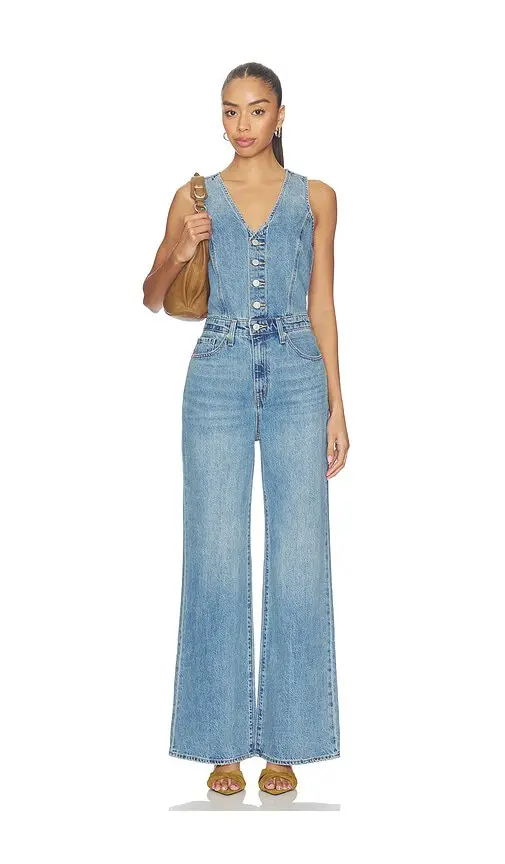 LEVI'S Vest Wide Leg Jumpsuit - Own It