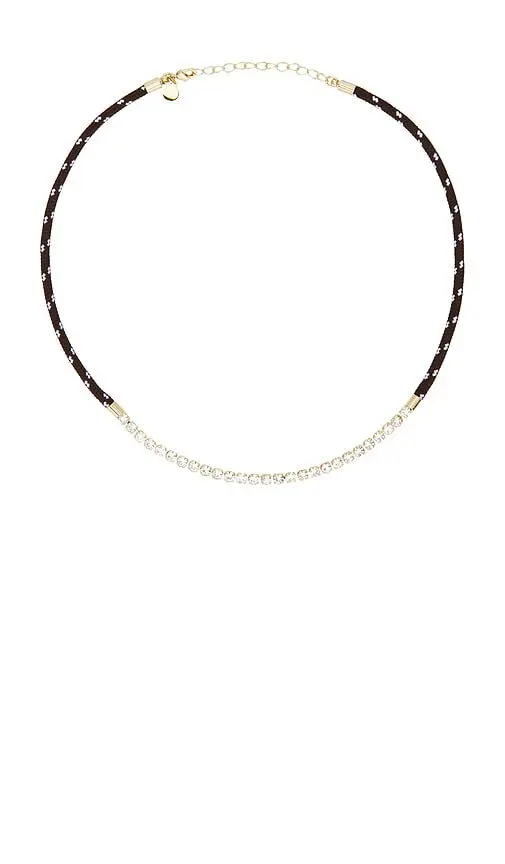 PETIT MOMENTS Paracord Beam Necklace - Brown