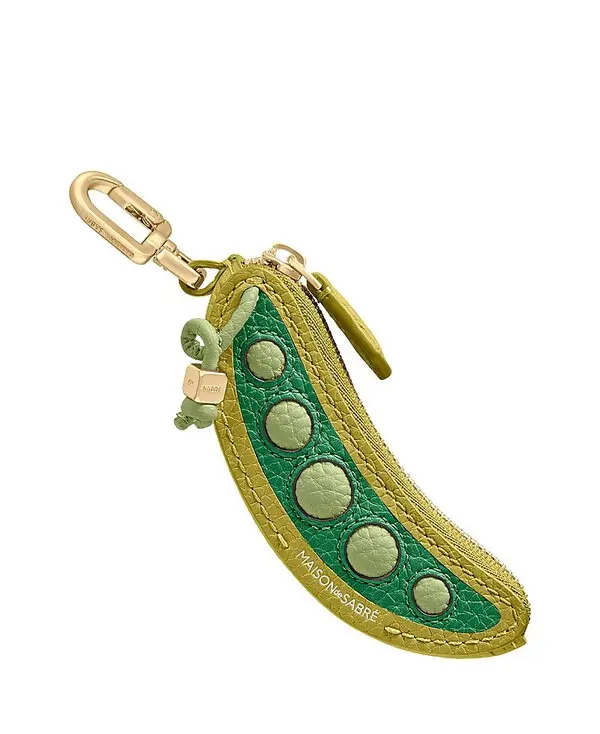 MAISON DE SABRE The Sabremoji Vegetable Charm - Snap Peas