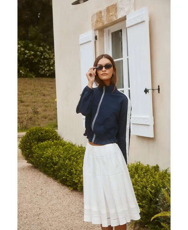 Astr The Label Sidra Midi Skirt