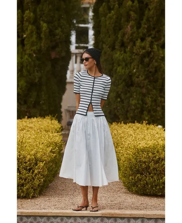 Astr The Label Sidra Midi Skirt