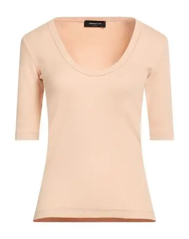 Fabiana Filippi T-shirt In Cotton, Elastane, And Ecobrass - Orange