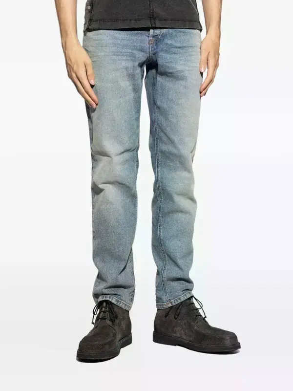 DIESEL® Faded Straight Leg Jeans