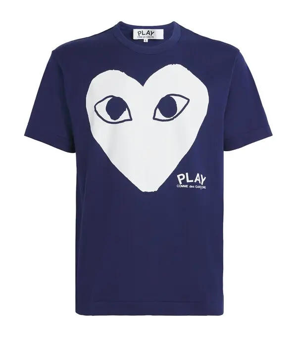 Play Comme Des Garcon Heart Logo T-shirt