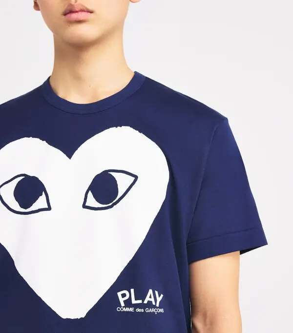 Play Comme Des Garcon Heart Logo T-shirt