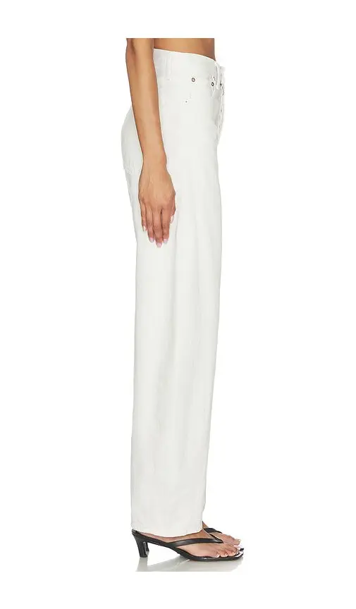 AGOLDE Luna Pieced Jean - Ivory