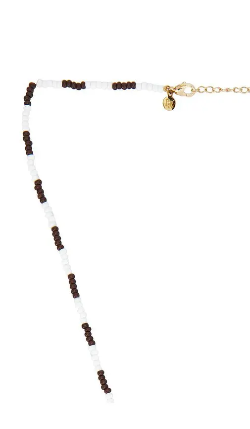 PETIT MOMENTS Beaded Fish Pendant Necklace
