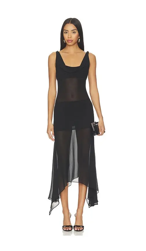 Nbd Azura Maxi Dress - Black
