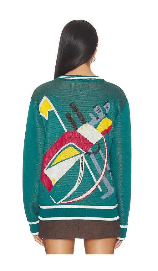 YELLOW THE LABEL Golfbag Tencel Knit Pullover