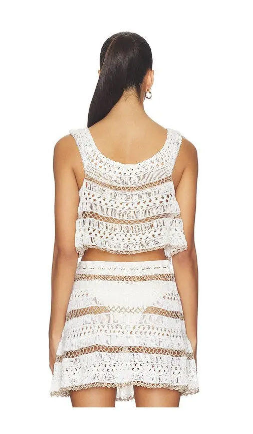 My Beachy Side Cleo Crocheted Top