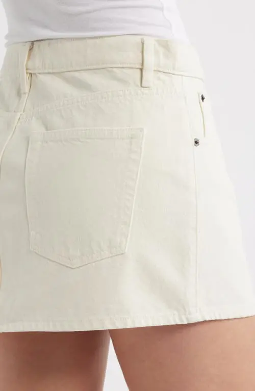 FRAME The Denim Miniskirt