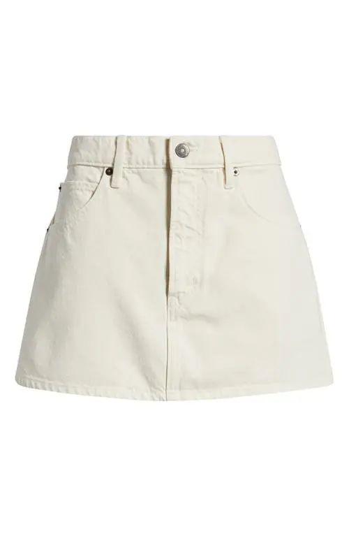 FRAME The Denim Miniskirt