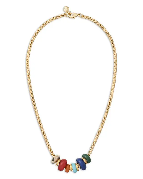 ROXANNE ASSOULIN The Stone Slider Necklace - Multi