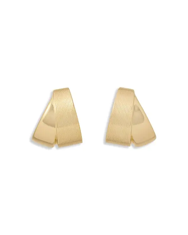 ROXANNE ASSOULIN The Florentine Double Hoop Earrings - Gold
