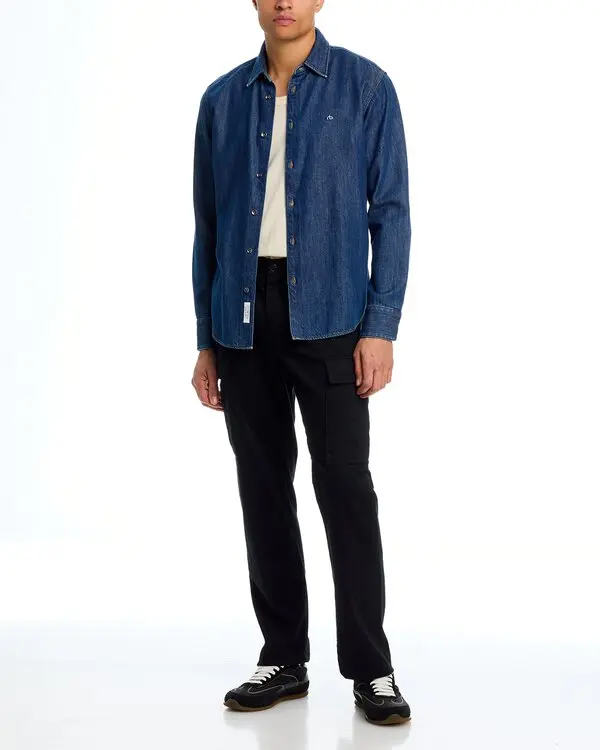 Rag & Bone Tomlin Denim Shirt - Kennmore