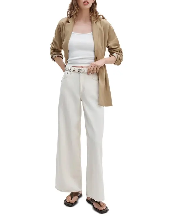 Rag & Bone Sofie High-rise Wide-leg Ankle Jeans