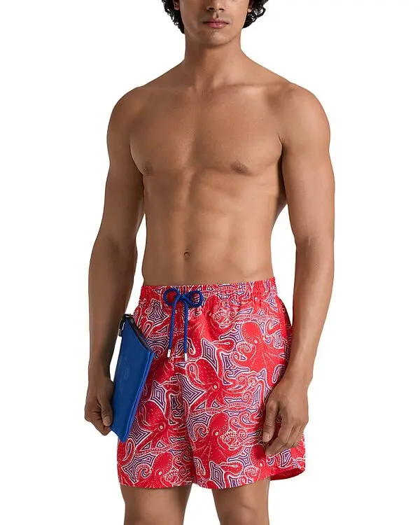 Vilebrequin Hypnoctopus Swim Shorts - Poppy