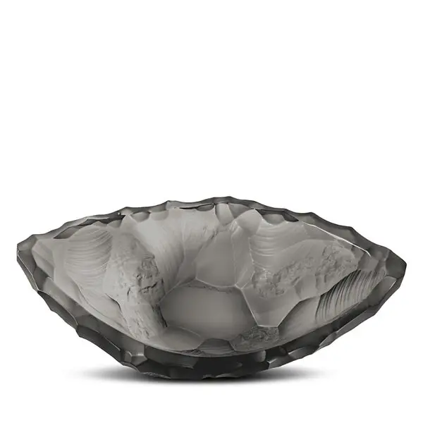 Lalique Small Silex Bowl - Grey