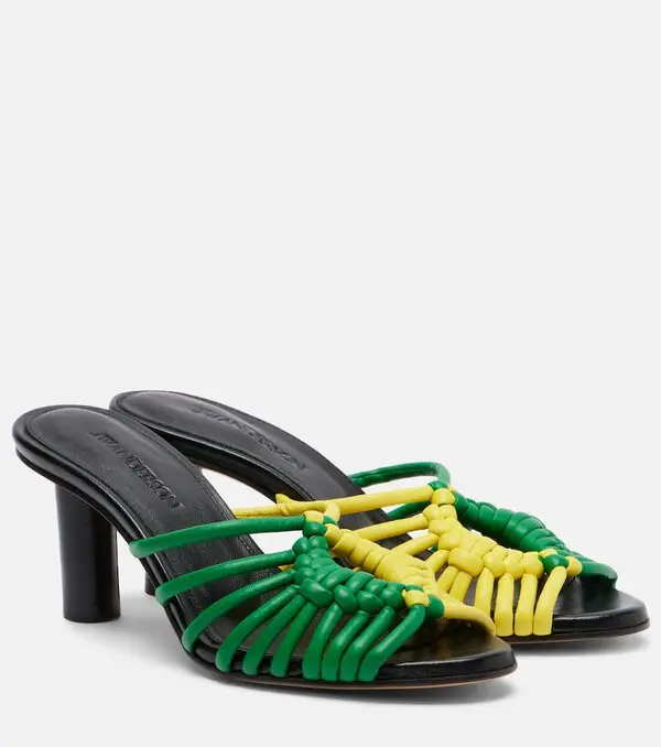 JW Anderson Woven Leather Mules