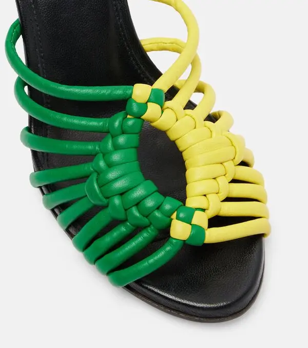 JW Anderson Woven Leather Mules