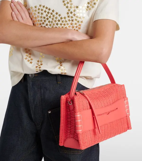 JW Anderson Loafer Shoulder Bag - Red