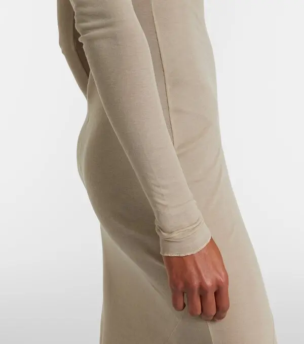 MUGLER Cotton Jersey Gown