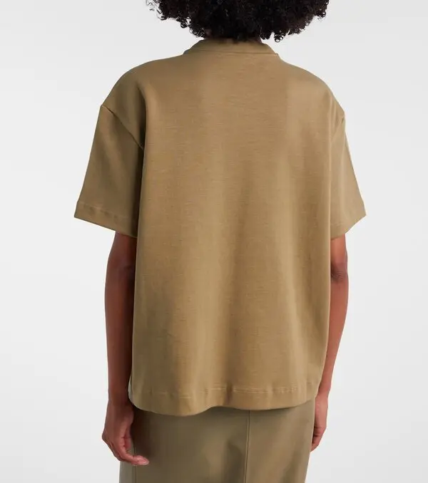 THE FRANKIE SHOP Cotton-blend T-shirt - Green