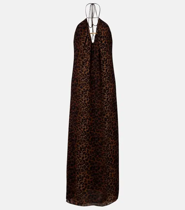 VIX PAULA HERMANNY Tammy Maxi Dress - Brown