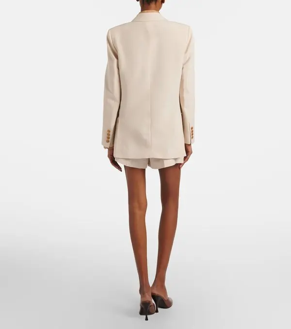 BLAZÉ MILANO Selle Pleated Shorts - Beige