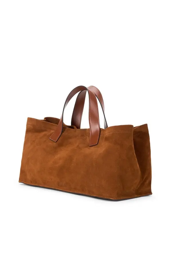 Staud Port Suede Tote