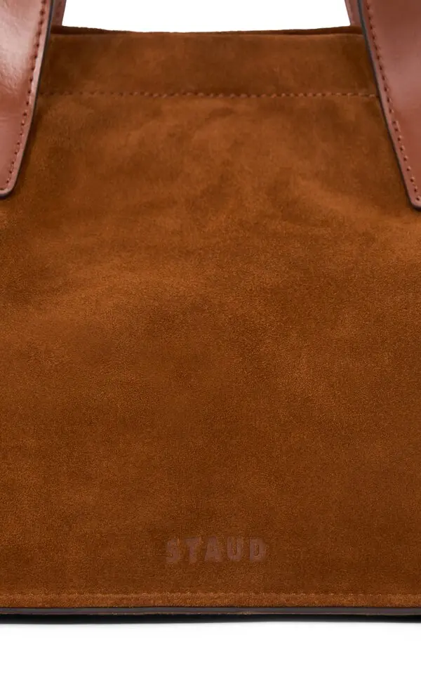 Staud Port Suede Tote