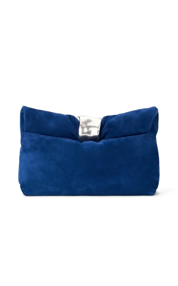 Staud Cuff Clutch - Blue