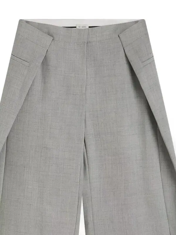 ST. AGNI Tailored Fold Trousers