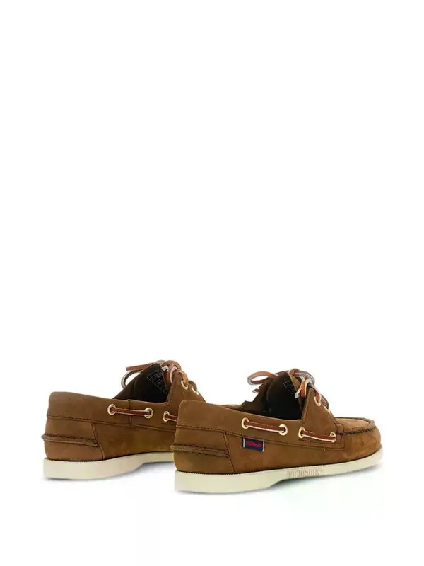 SEBAGO Round-toe Boat Shoes - Brown