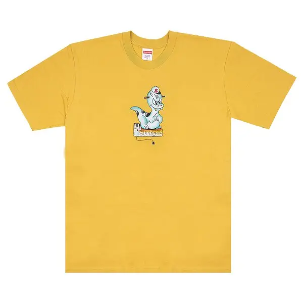 Supreme Dinosaur Tee - Yellow