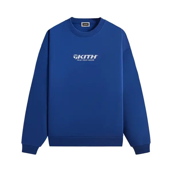 Kith Find Your Game Nelson Crewneck - Blue