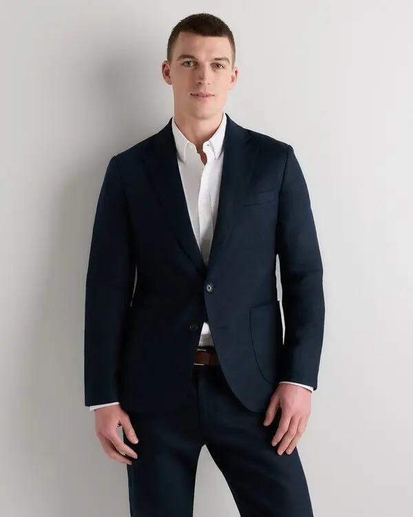 Quince 100% European Linen Tailored Blazer