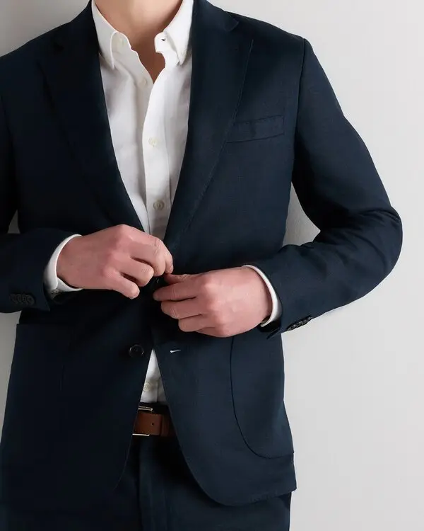 Quince 100% European Linen Tailored Blazer