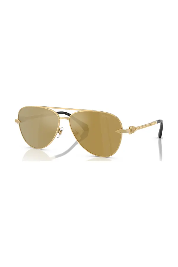 Versace Pilot Sunglasses - Gold