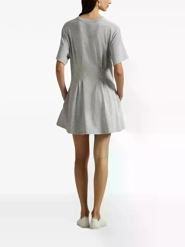 Polo Ralph Lauren Cotton Jersey T-shirt Dress With Pleated Skirt