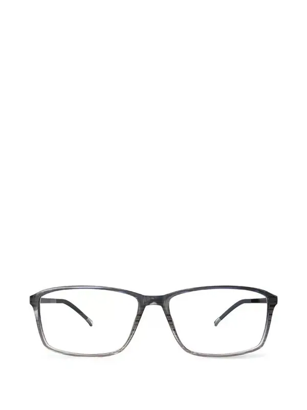 SILHOUETTE Rectangle-frame Eyeglasses - Grey